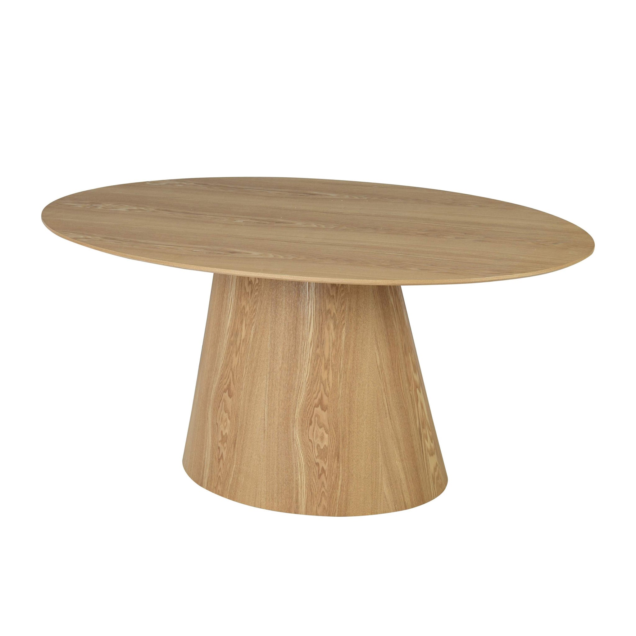 Oregon Oval Natural Dining Table | AMC Furniture