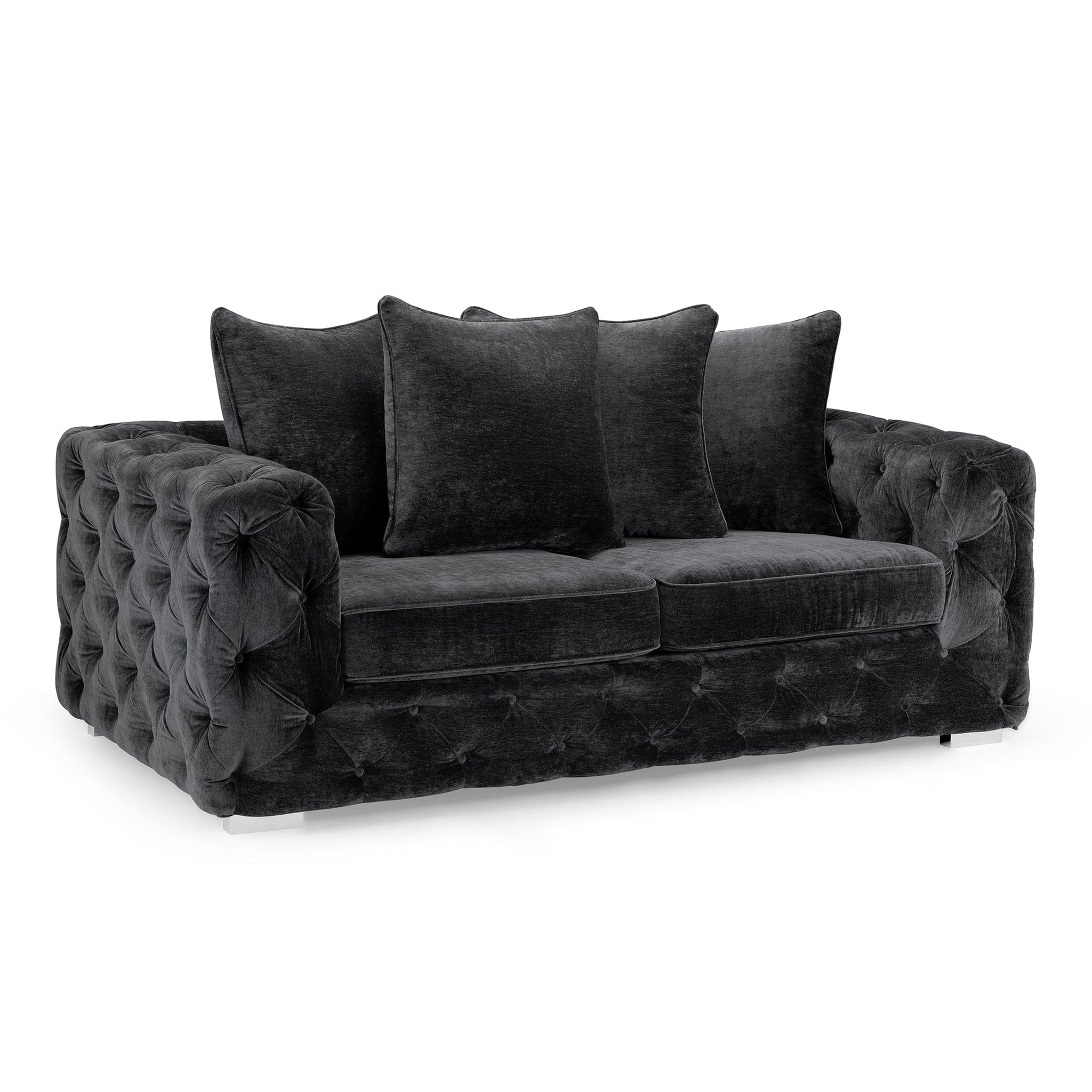 Poppy Sofa Slate 3 Seater