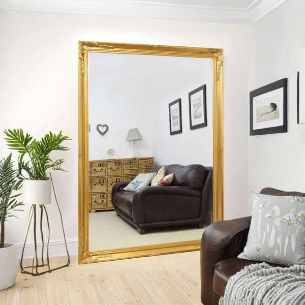 Colwell Gold Extra Large Leaner Mirror 200 x 140 CM