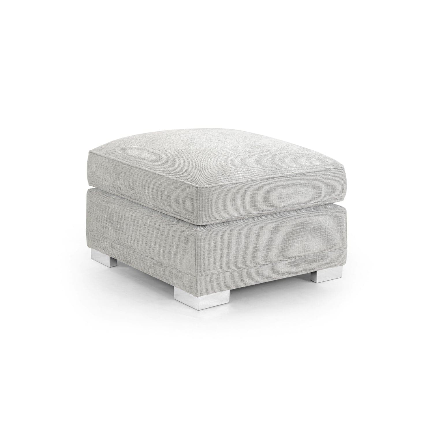 Luca Sofa Grey Footstool – AMC Furniture