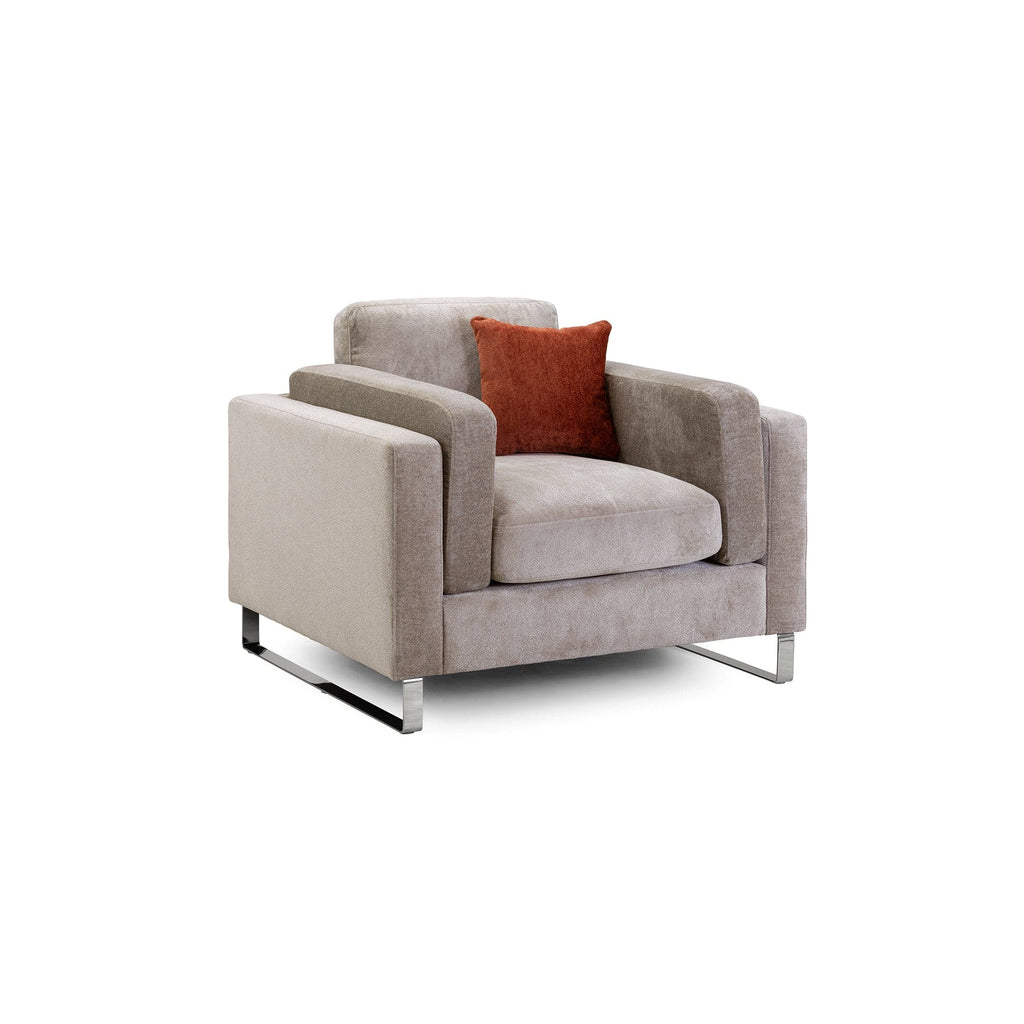 Clapham Sofa Beige Armchair – AMC Furniture