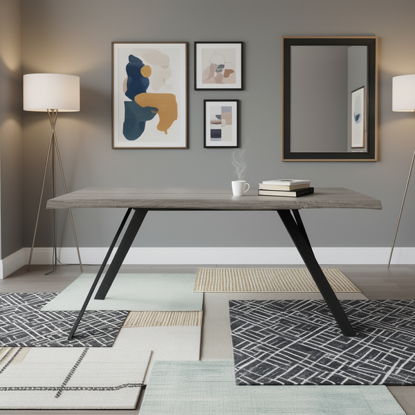 Vienna 1.6m Curved Dining Table | AMC Furniture